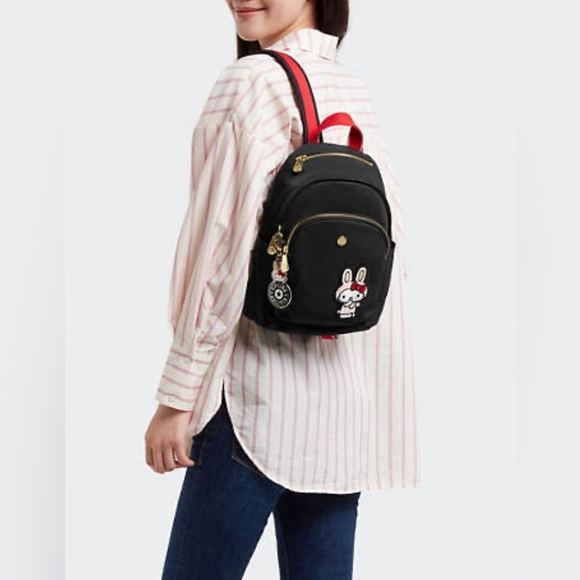 Kipling | Bags | Kipling X Sanrio Hello Kitty Rabbit Black Mini Nylon ...
